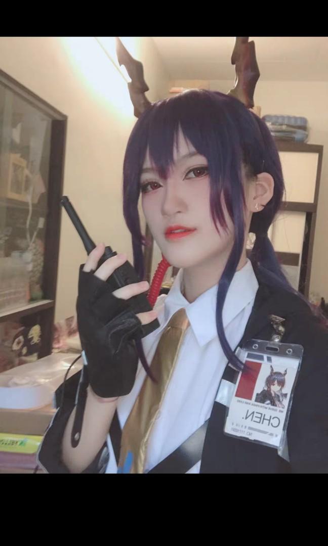Arknights Chen cosplay, Hobbies & Toys, Books & Magazines, Comics ...