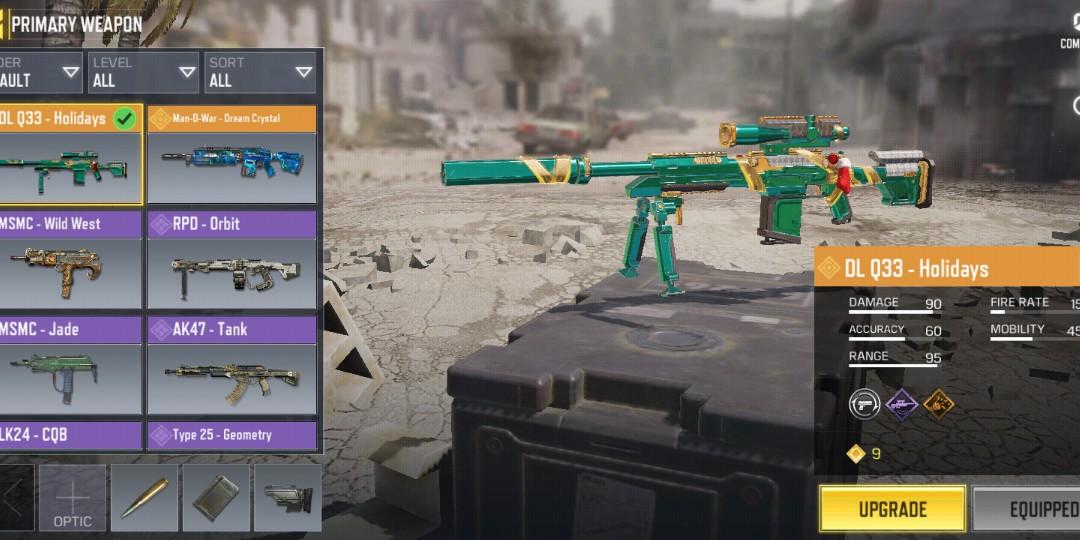 CODM STACKED 2 LEGENDARY SKINS account, Video Gaming, Gaming ...