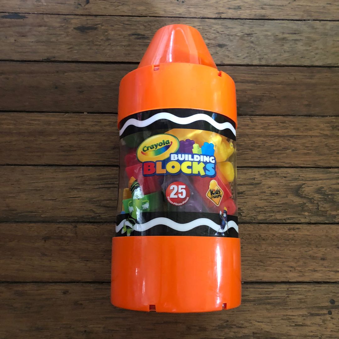 Crayola building blocks, Babies & Kids, Infant Playtime on Carousell