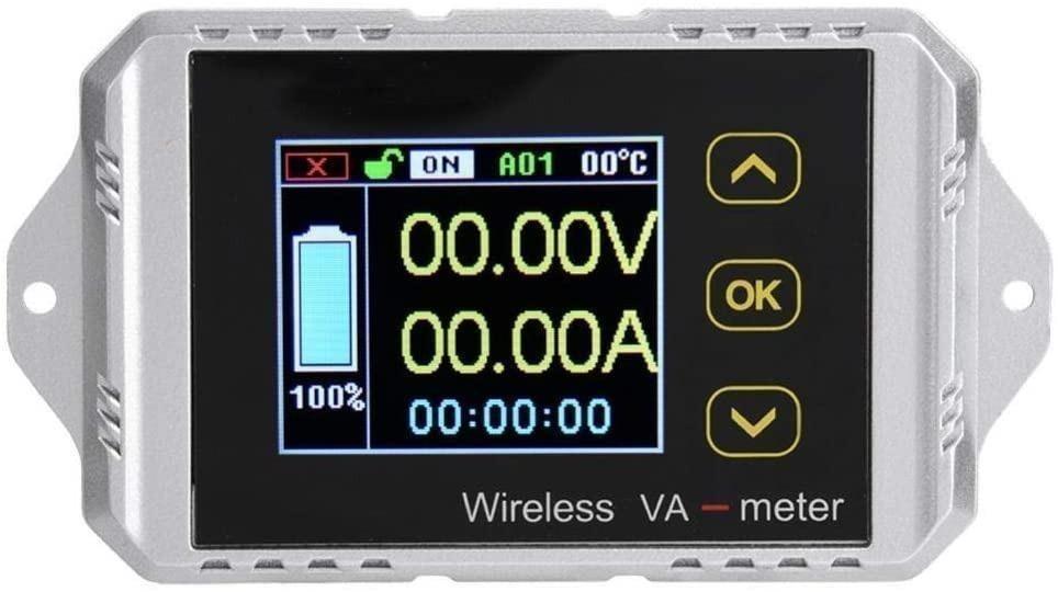 DC Ammeter VAT-1030 Wireless Voltmeter Digital Multimeter Color LCD ...