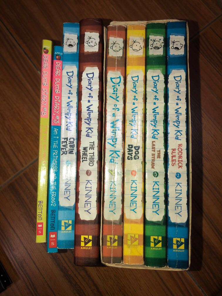 Diary of a Wimpy Kid and Dear Dumb Diary Bundle!, Hobbies & Toys, Books ...