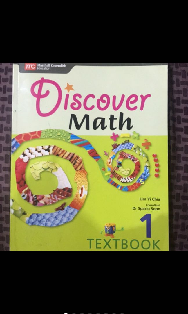 Discover Math Textbook 1, Hobbies & Toys, Books & Magazines, Children's ...