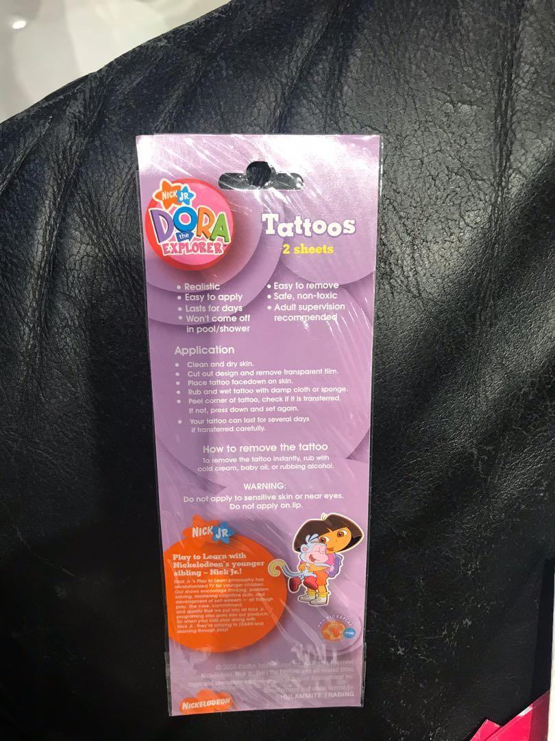 Dora the explorer tattoo, Everything Else, Others on Carousell