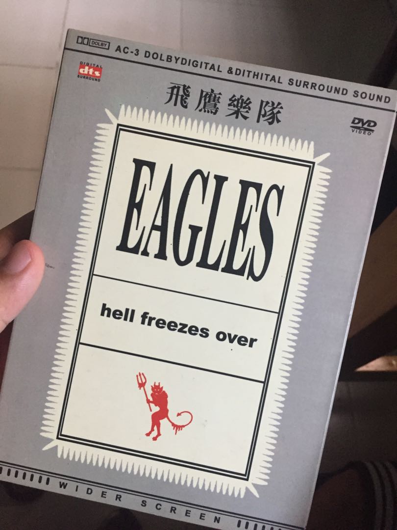 Eagles - Hell Freezes Over - Concert DVD Original, Hobbies & Toys ...