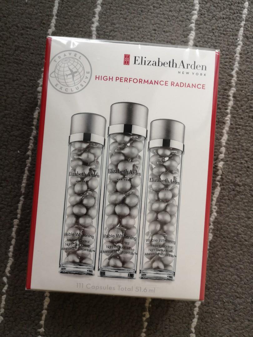 ELIZABETH ARDEN Visible Whitening Melanin Control Night Capsules Trio ...