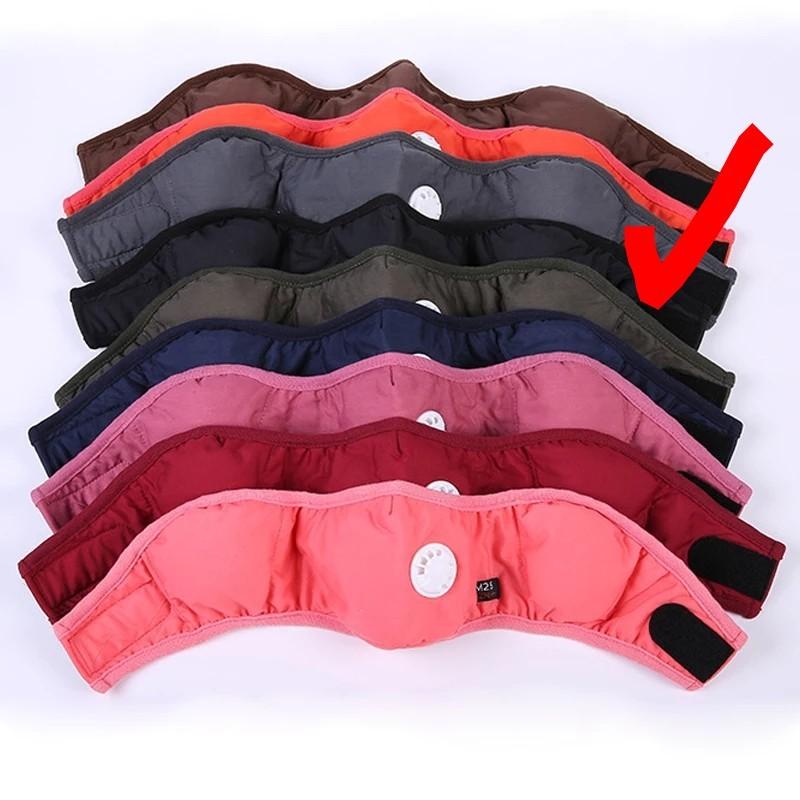 Face Thick Cotton Mask Velcro Back 2.5pm, Health & Nutrition, Face ...