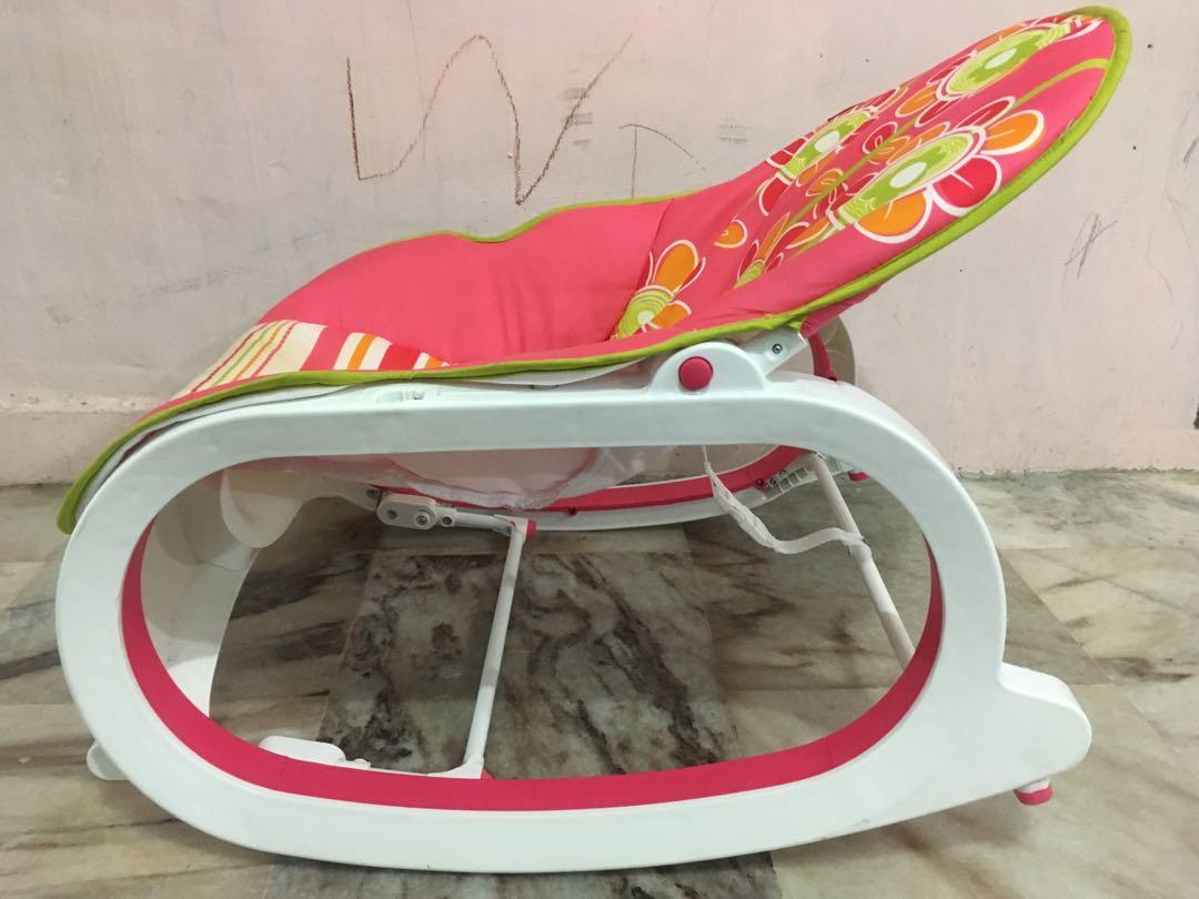 Fisher price rocker pink, Everything Else, Others on Carousell