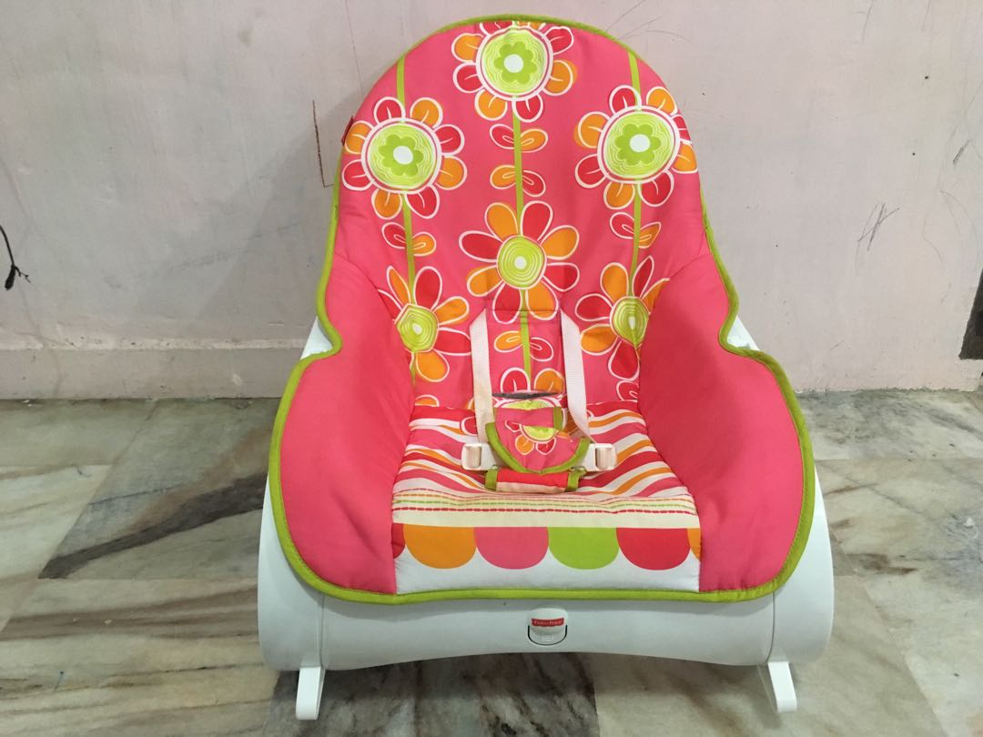 Fisher price rocker pink, Everything Else, Others on Carousell
