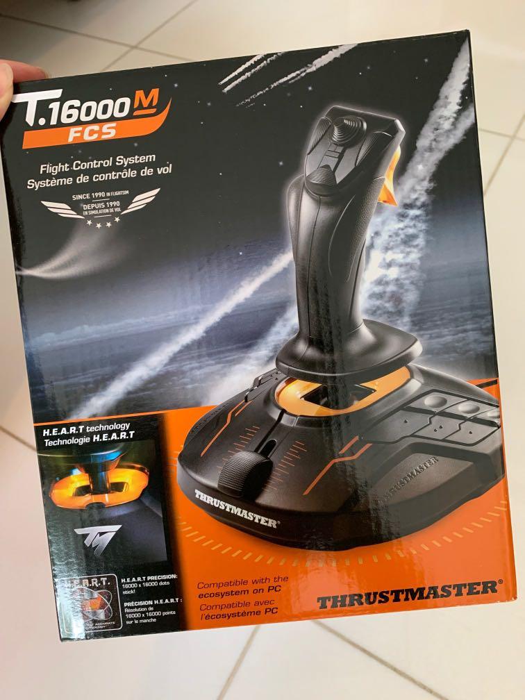 Thrustmaster T.16000M Flight control system, Computers & Tech, Parts ...