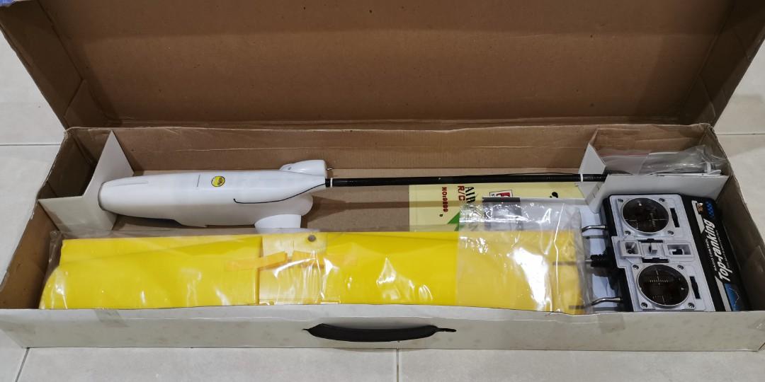 Flying Fox Twin Motor Pusher Glider RC Plane, Hobbies & Toys, Toys ...