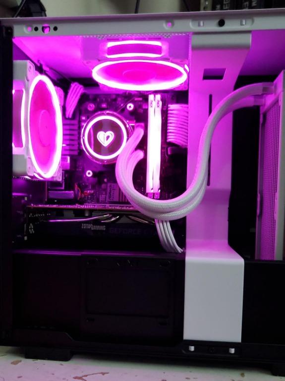 *Free delivery* NZXT H210 Pink focus high end gaming pc for your ...