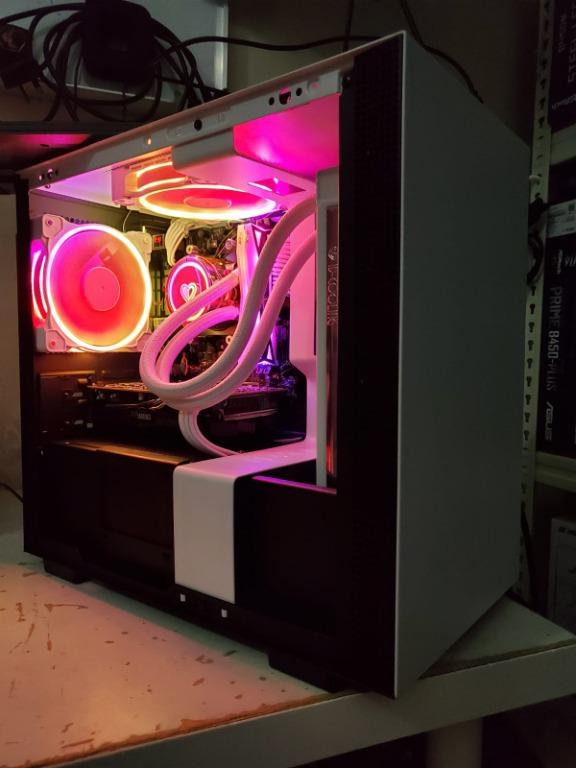 *Free delivery* NZXT H210 Pink focus high end gaming pc for your ...