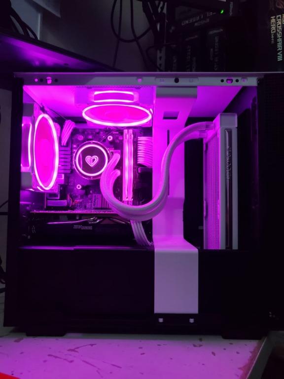 *Free delivery* NZXT H210 Pink focus high end gaming pc for your ...