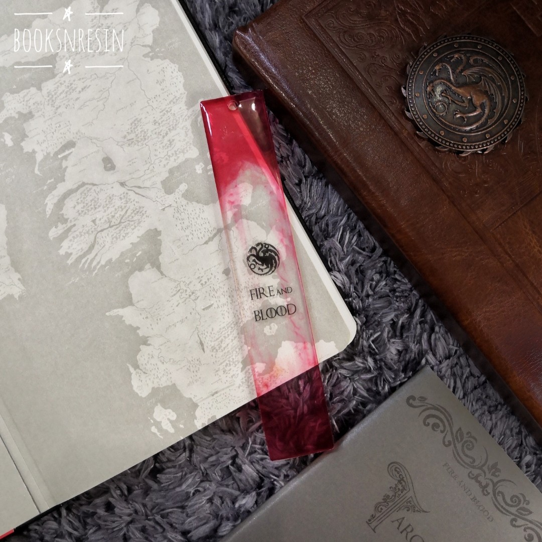 Game of Thrones Bookmark Targaryen, Hobbies & Toys, Toys & Games on ...