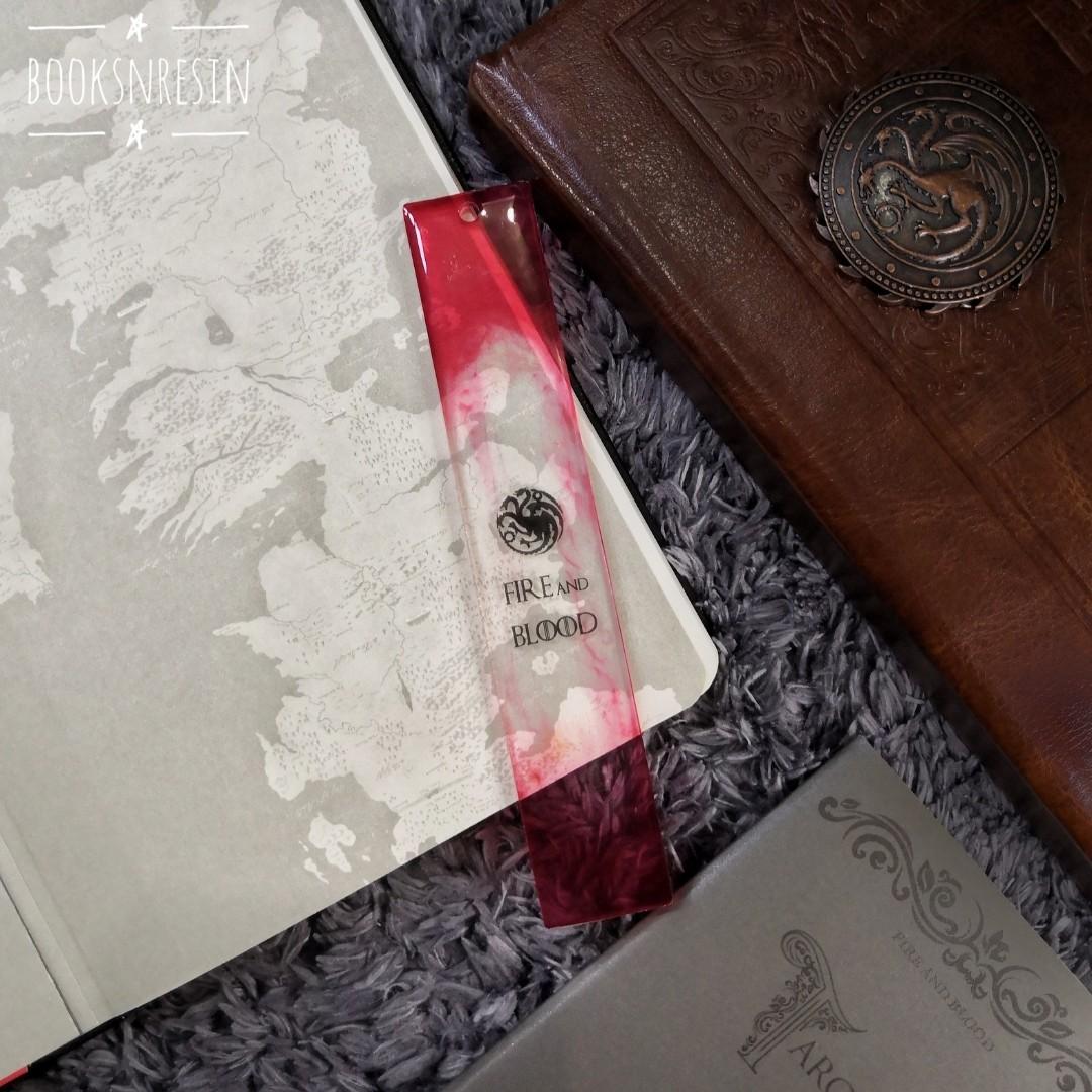 Game of Thrones Bookmark Targaryen, Hobbies & Toys, Toys & Games on ...