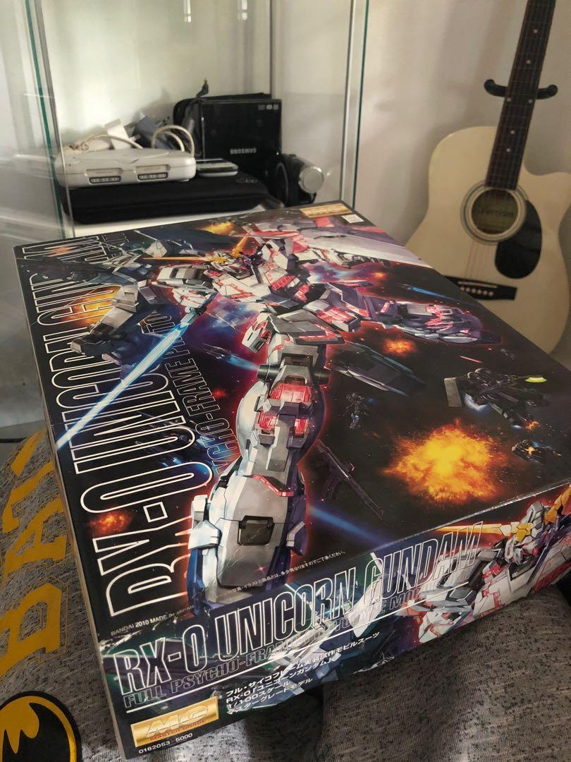 Gundam Unicorn OVA 1/100 MG, Hobbies & Toys, Collectibles & Memorabilia ...