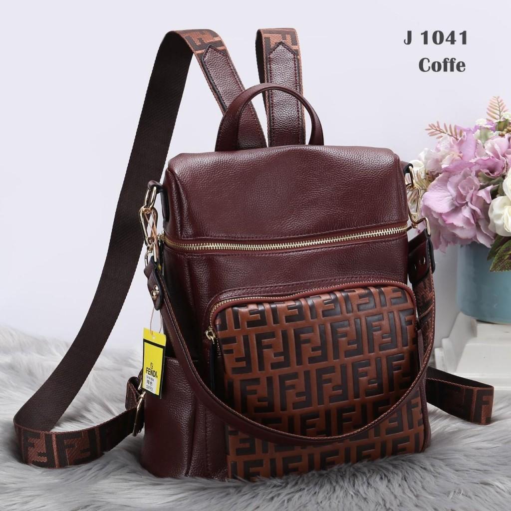 Harga big sale net FENDI BACK PACK 1041#, Fesyen Wanita, Tas & Dompet ...