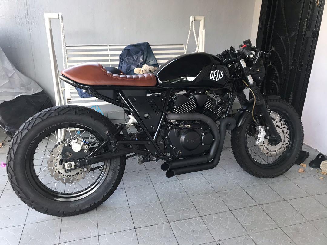 Italjet buccaneer 250i (Cafe racer), Motorbikes on Carousell