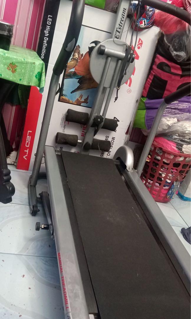 Jetstream 3 in 1 Manual Treadmill, Sports Equipment, Exercise & Fitness ...