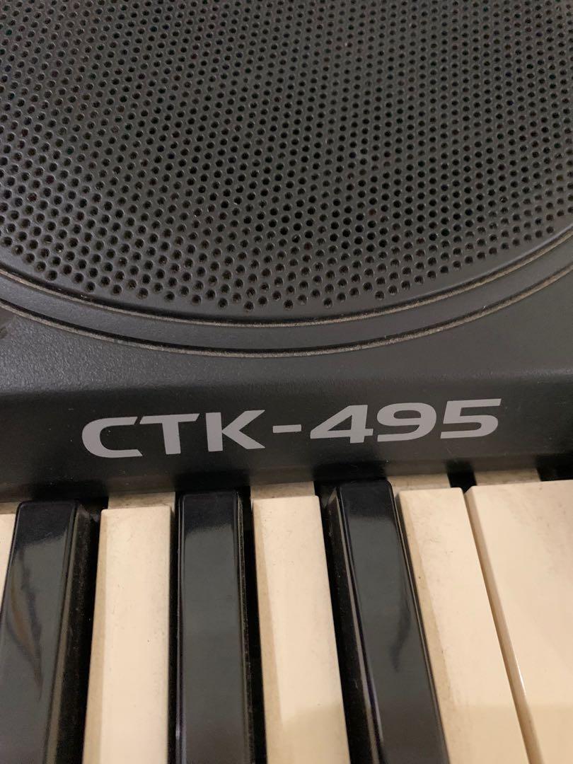 Keyboard casio CTK-495, Hobbies & Toys, Music & Media, Musical ...