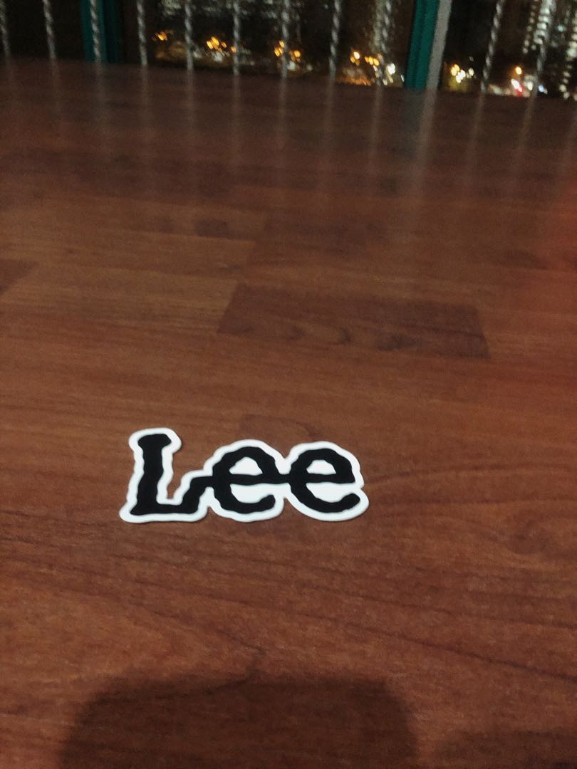Lee Logo Sticker (Lee Cooper Jeans), Hobbies & Toys, Stationery & Craft ...