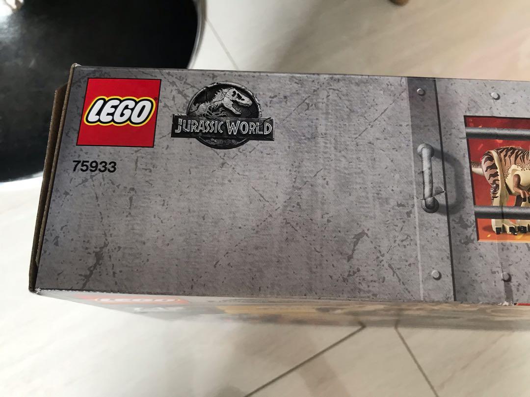 Lego 75933 Jurassic world T.Rex transport, Toys & Games, Bricks ...