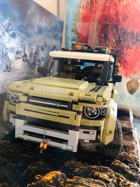 [in-stock] LEGO Technic 42110 Land Rover rocky 3D base acrylic display ...
