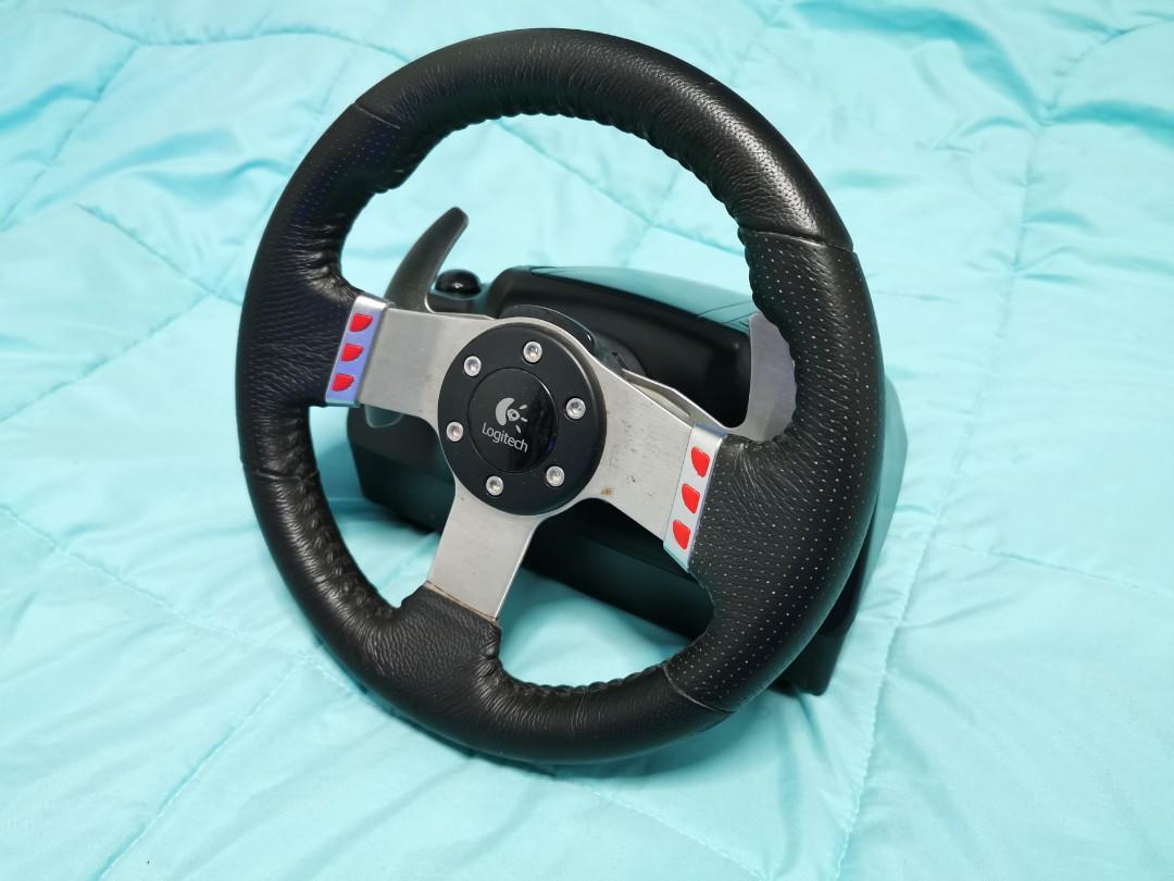 Logitech G27 Racing Steering Wheel set, Video Gaming, Video Game ...