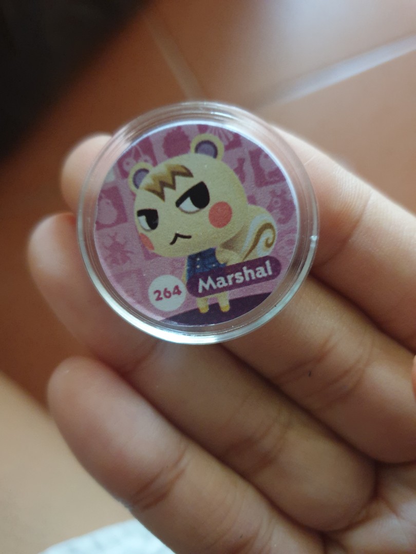 Last Marshal Amiibo Coin (Animal crossing), Video Gaming, Gaming ...