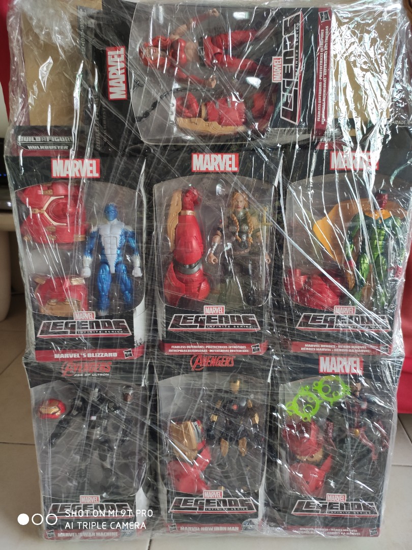 Marvel Legends Infinite Series Avengers: Age of Ultron Hulkbuster BAF ...
