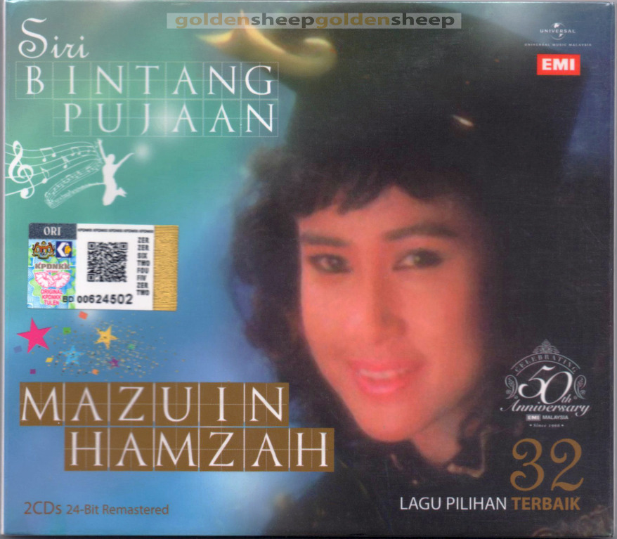 MAZUIN HAMZAH Siri Bintang Pujaan - 32 Lagu Pilihan Terbaik 2016 EMI ...