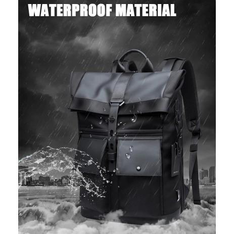 Men haversack backpack-black multi purpose, Men's Fashion, Bags ...