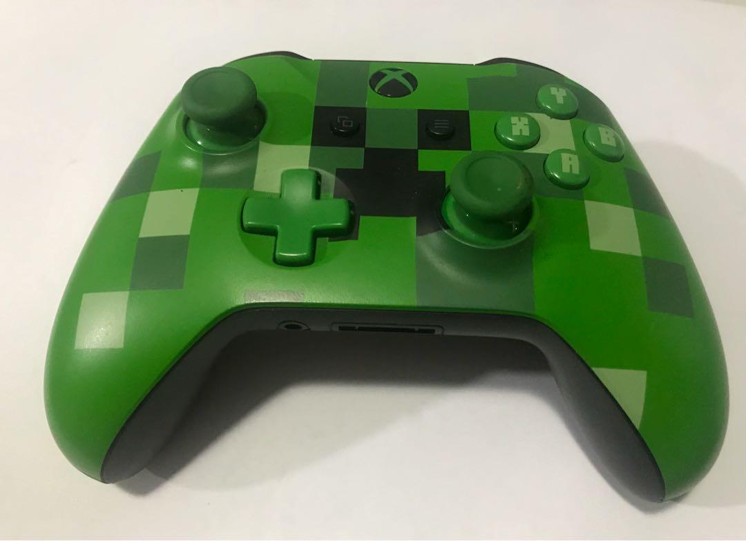 Microsoft Xbox Wireless Controller - Minecraft Creeper - Xbox One ...