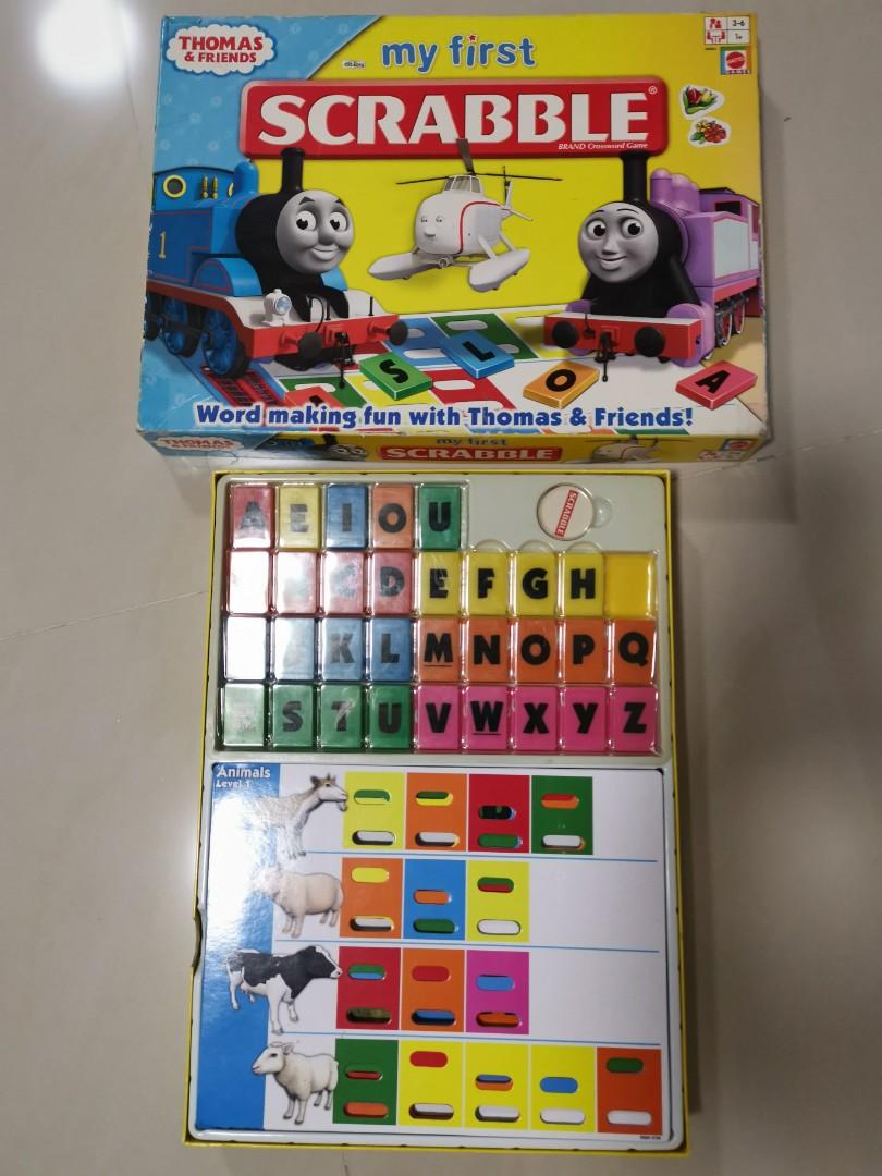 Monopoly Junior & Thomas & Friends my first Scrabble, Hobbies & Toys ...