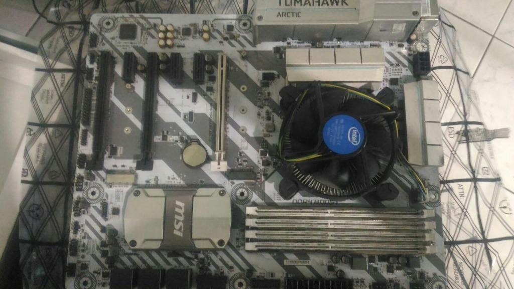 MSI H270 Tomahawk Arctic Motherboard (White), Computers & Tech, Desktops on Carousell