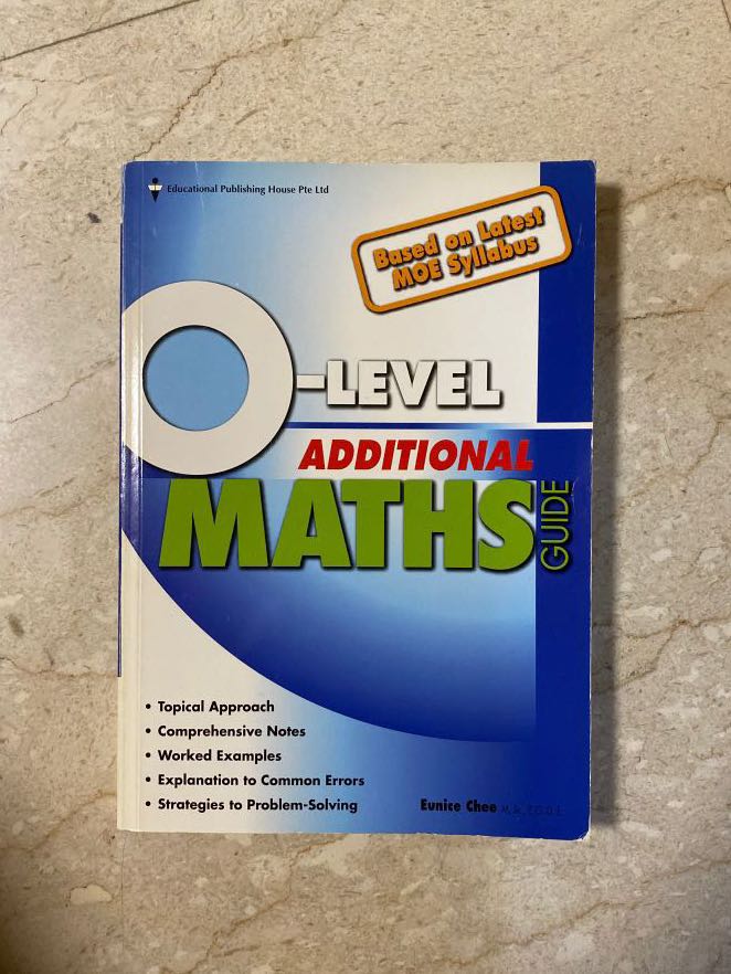 O level A Math Guide, Hobbies & Toys, Books & Magazines, Assessment ...