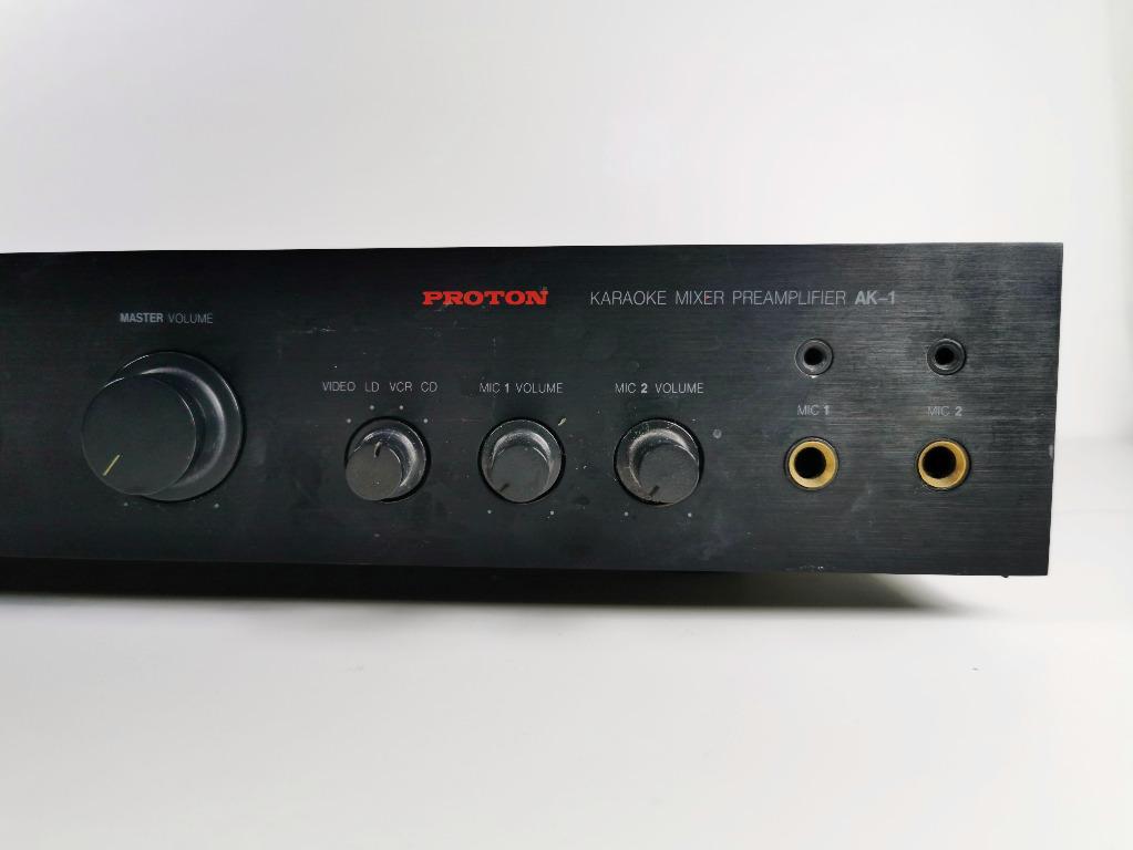 PROTON KARAOKE MIXER PREAMPLIFIER AK-1, Audio, Other Audio Equipment on ...