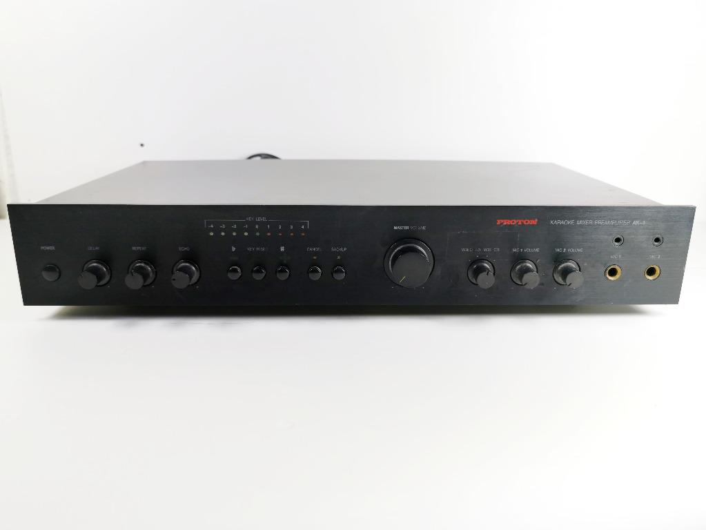 PROTON KARAOKE MIXER PREAMPLIFIER AK-1, Audio, Other Audio Equipment on ...