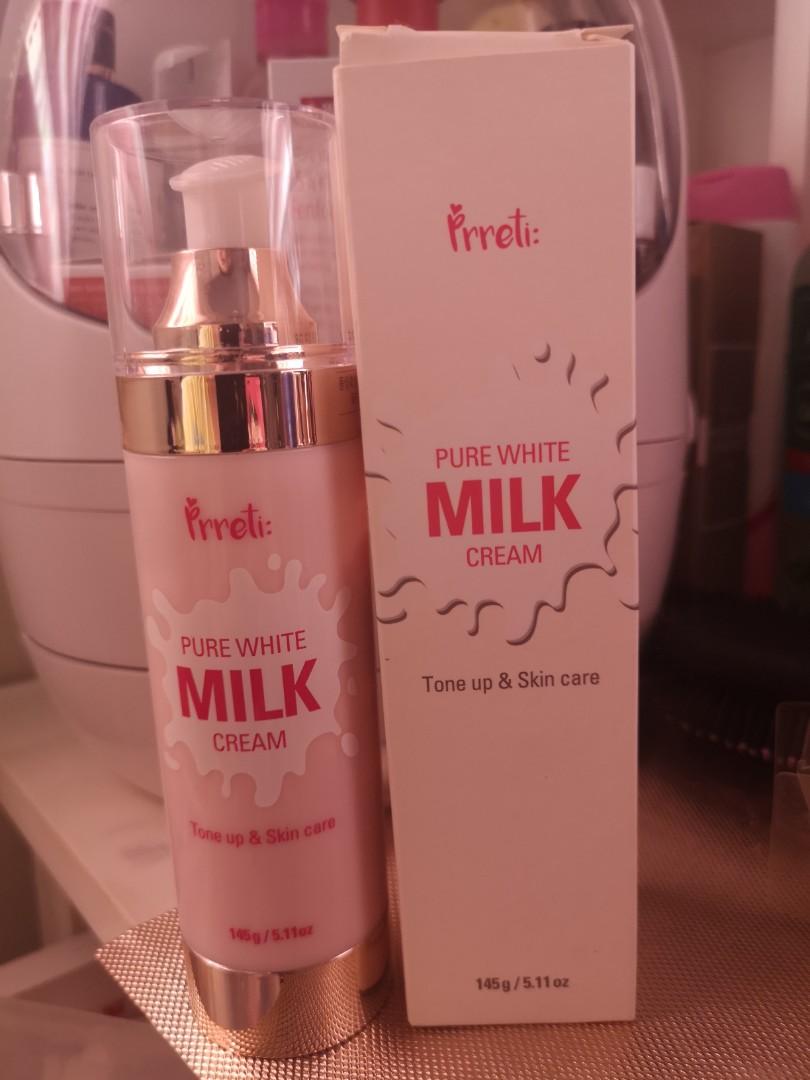 Prreti pure white milk cream, Beauty & Personal Care, Face, Face Care ...
