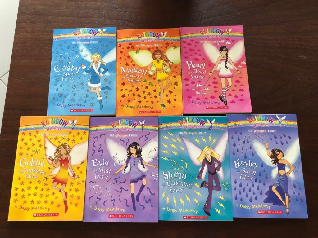 Rainbow Magic The Weather Fairies Series (7 Books), Books & Stationery ...