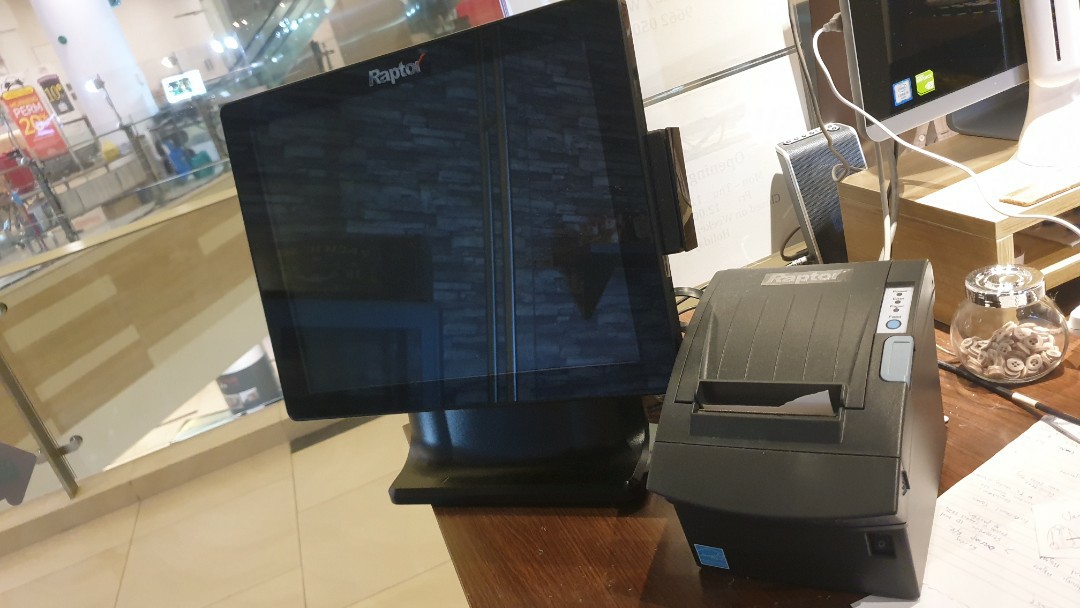 Raptor POS 325 15" (touch screen) complete set, Computers & Tech, Parts ...