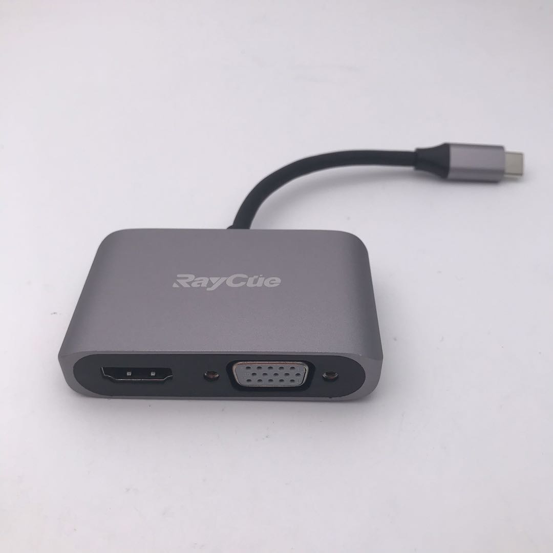 RayCue USB C to HDMI VGA USB PD 4-in-1 Adapter, Computers & Tech, Parts ...