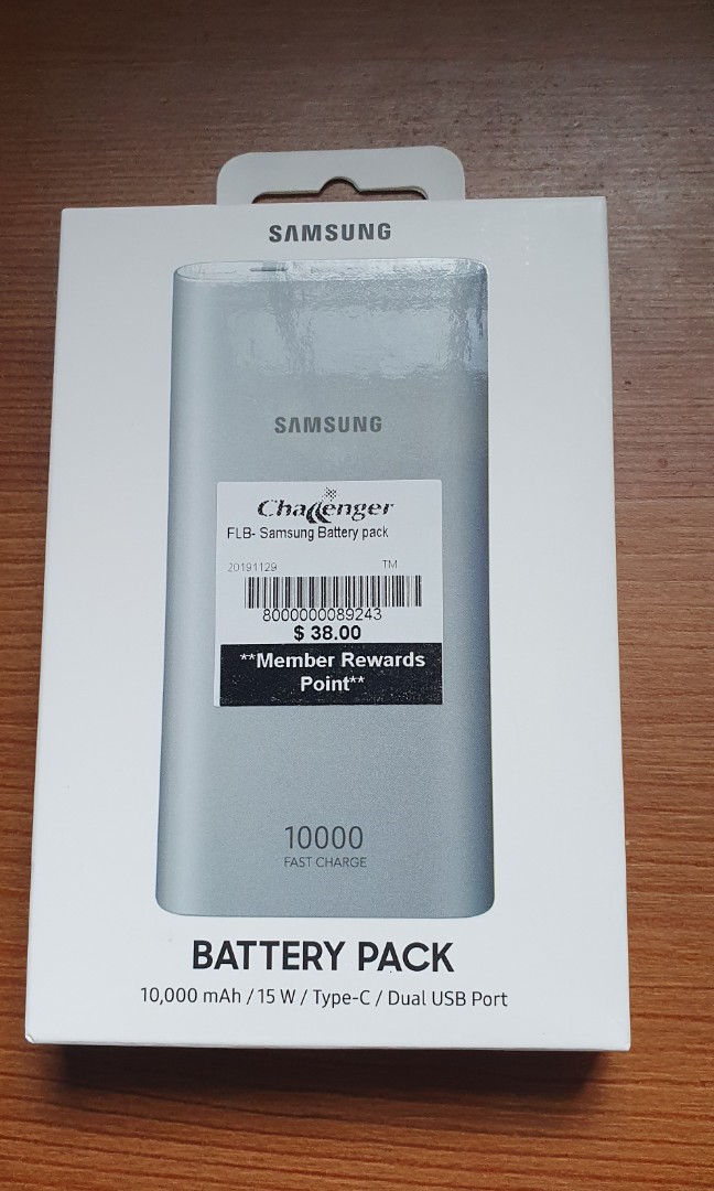 Samsung Battery Pack / Powerbank, 10000 mAh, Fast Charging, Mobile ...