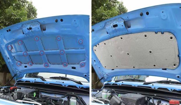 Suzuki Jimny Engine Hood Insulation, Car Accessories, Accessories on ...