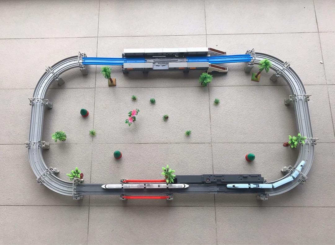 Takara Tomy Plarail Advance track with automated consecutive departure ...