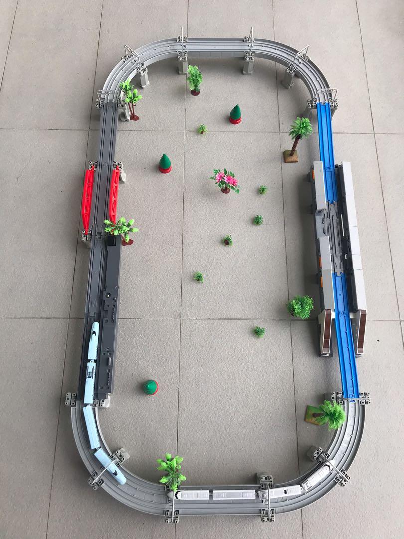 Takara Tomy Plarail Advance track with automated consecutive departure ...