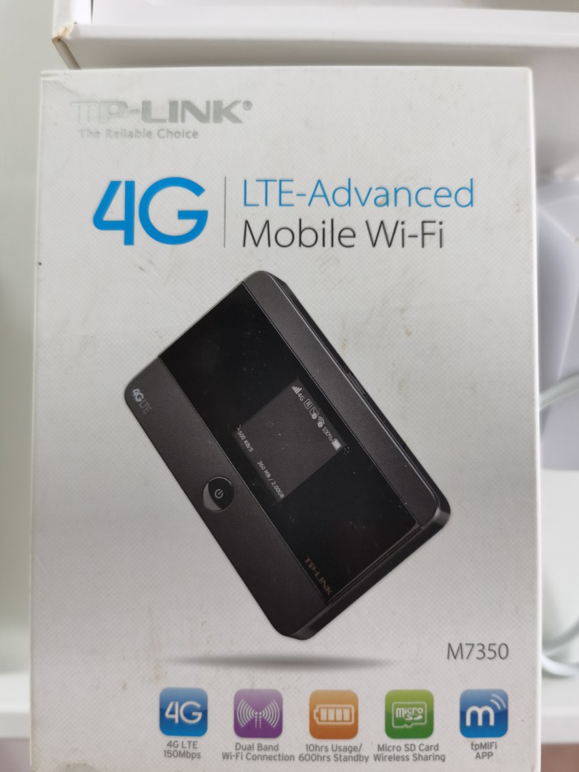 TP link 4G mobile wifi, Computers & Tech, Parts & Accessories, Networking on Carousell