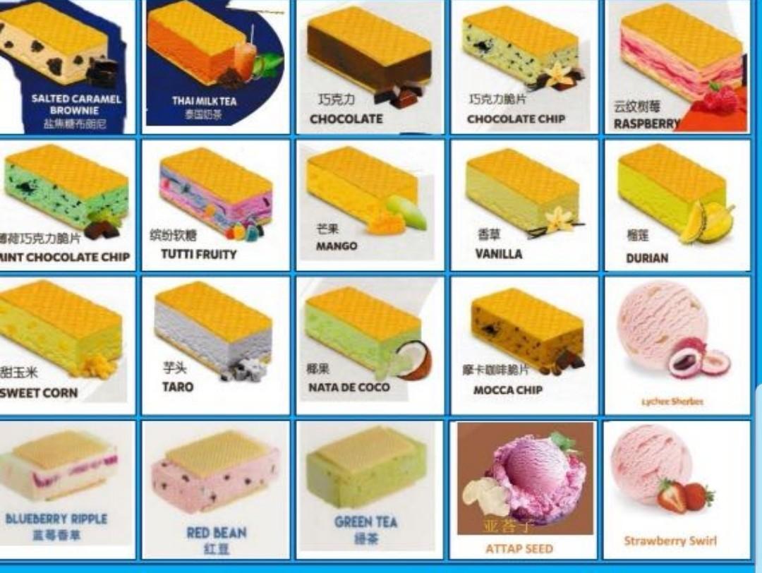 Traditional Ice Cream 1 litre Pack - Mingo / Evergreen, Food & Drinks ...