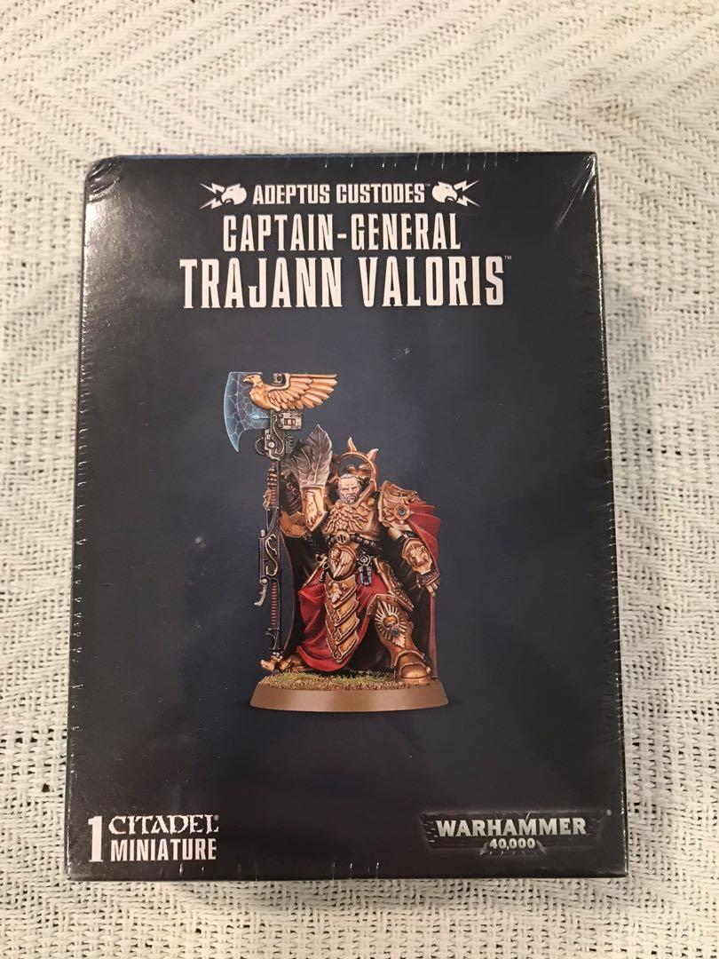 Warhammer 40k - Trajan Valoris Adeptus Custodes, Hobbies & Toys, Toys ...