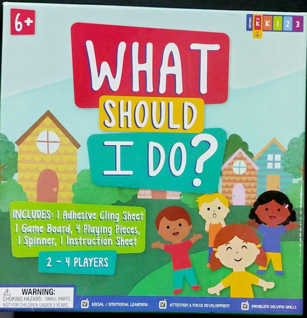 What Should I Do? Board Game By Horizon Group USA, Hobbies & Toys, Toys ...